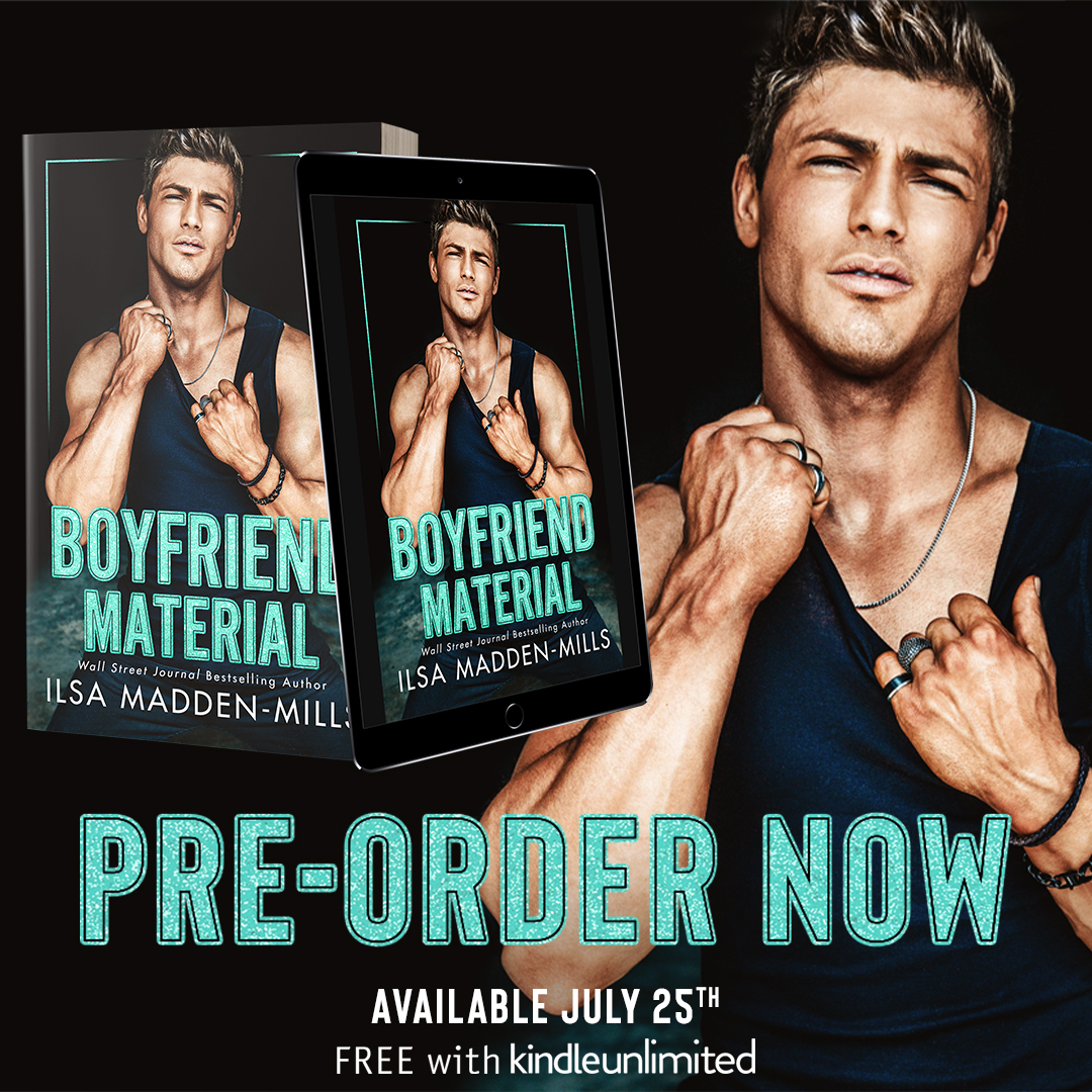 Cover Reveal: Boyfriend Material by Ilsa Madden-Mills – Books Best Blog